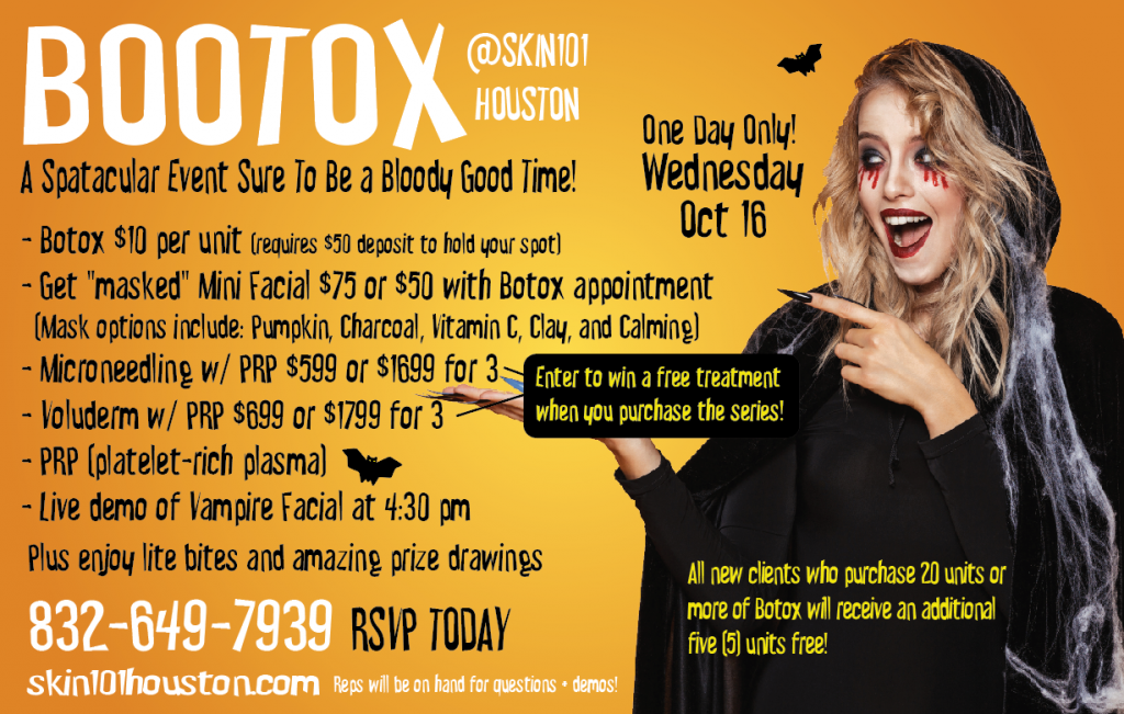 BOOTOX 2019 - Skin 101 Medical Spa Houston
